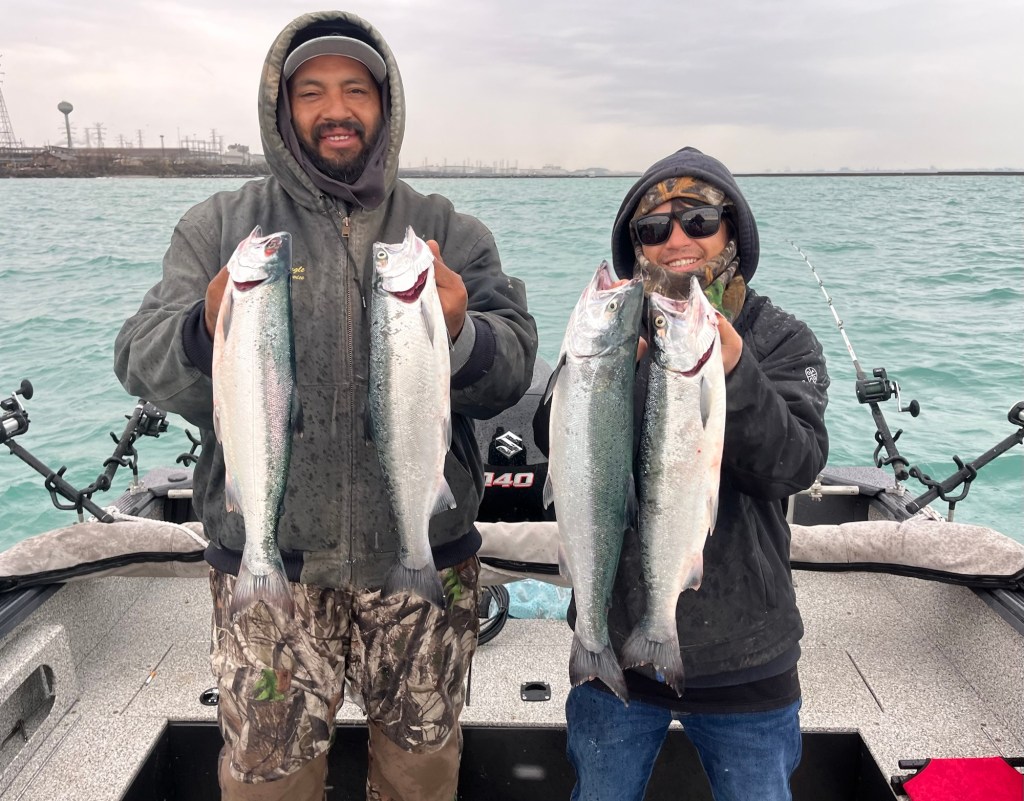 Lake Michigan Fishing Charter – Portage, Indiana – Captain Q Fishing